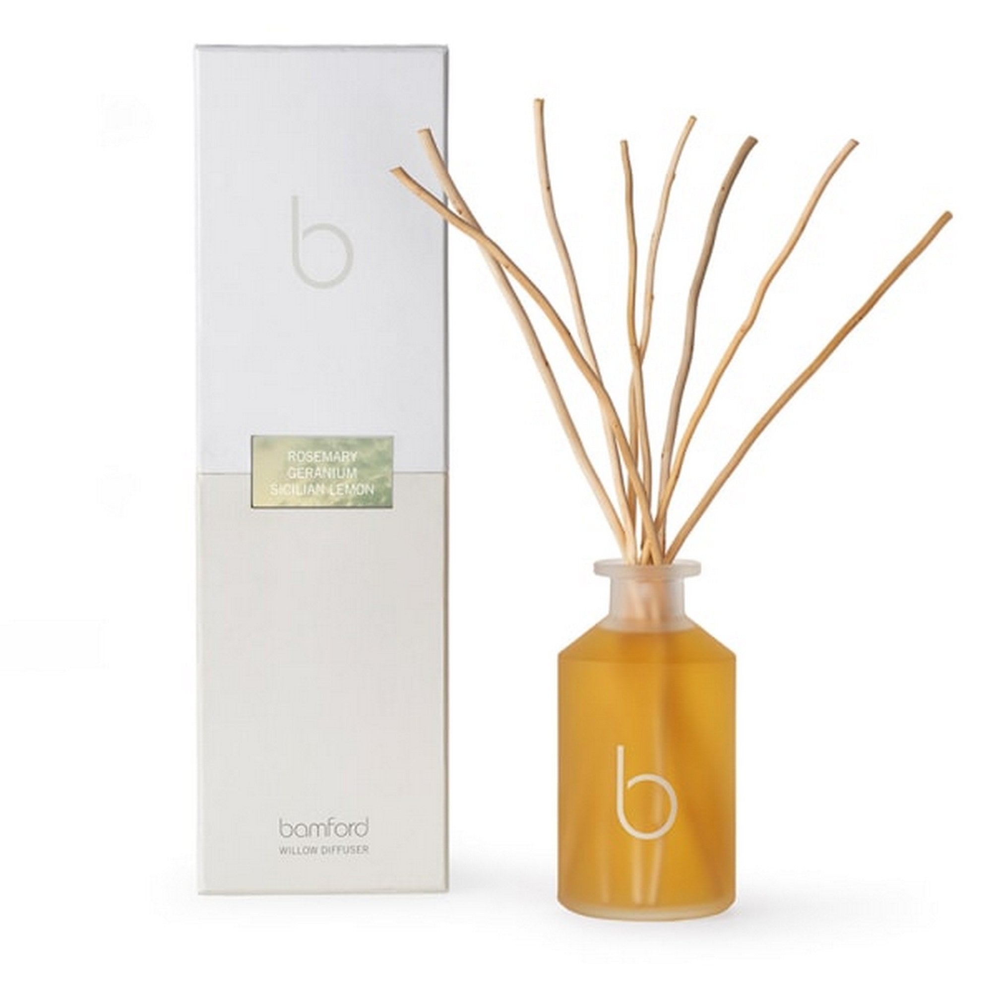 Bamford Rosemary, Geranium, Lemon Willow Diffuser | Rosemary Diffuser ...